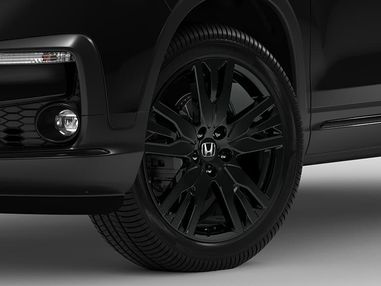 20-Inch Black Alloy Wheels